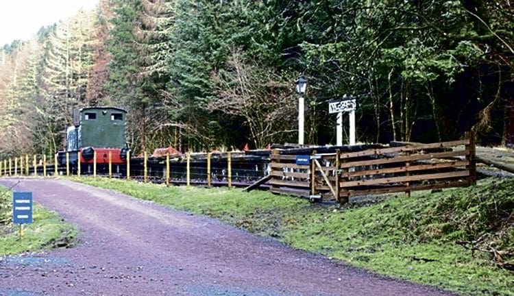 First open days for Invergarry station on NBR Fort Augustus branch ...