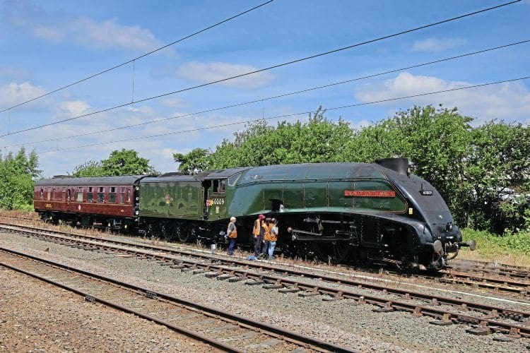 ‘Number nine’ returns to the main line | Heritage Railway Magazine