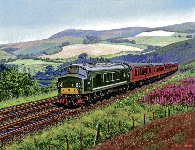 Visual feast of colour at railway artists’ annual exhibition | Heritage ...