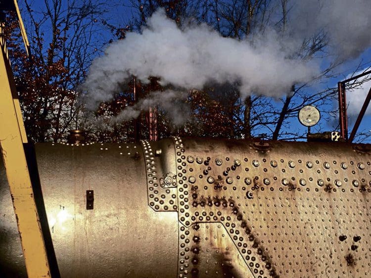 Single-chimney 9F boiler passes Crewe steam tests | Heritage Railway ...