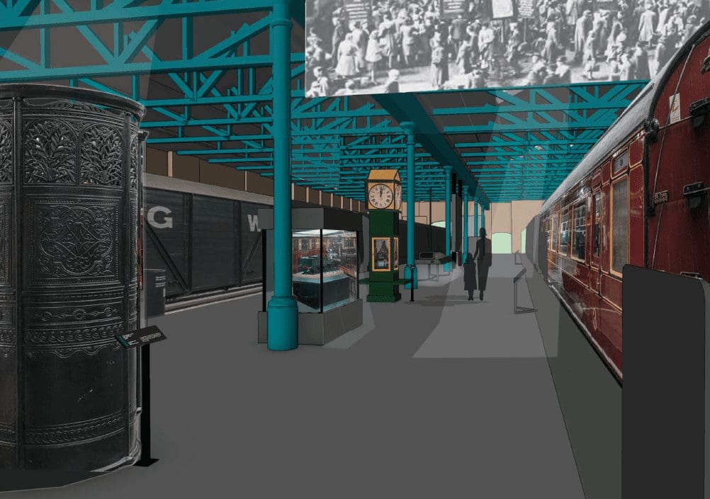 First look at new designs for National Railway Museum’s Station Hall ...