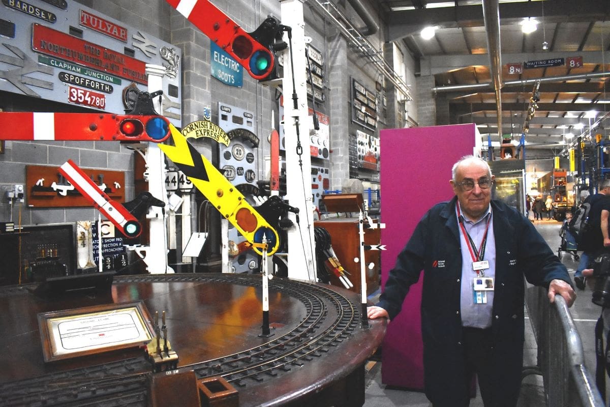 National Railway Museum volunteer retires after 49 years | Heritage ...